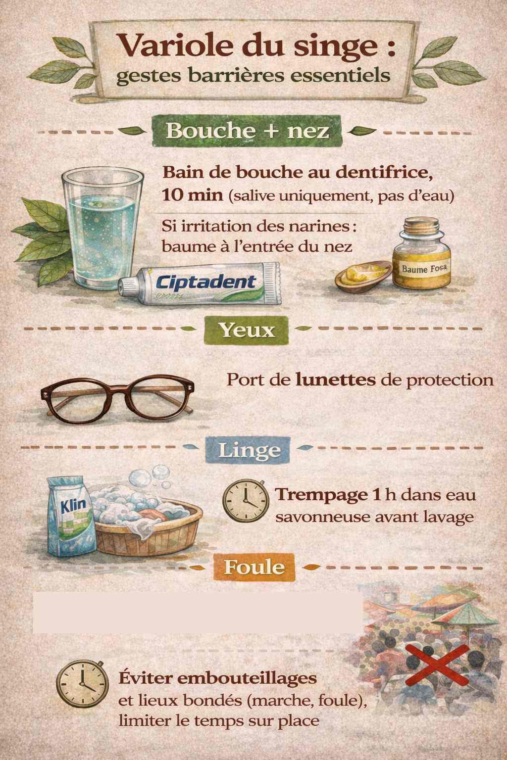 Variole du singe à Madagascar : astuces naturelles